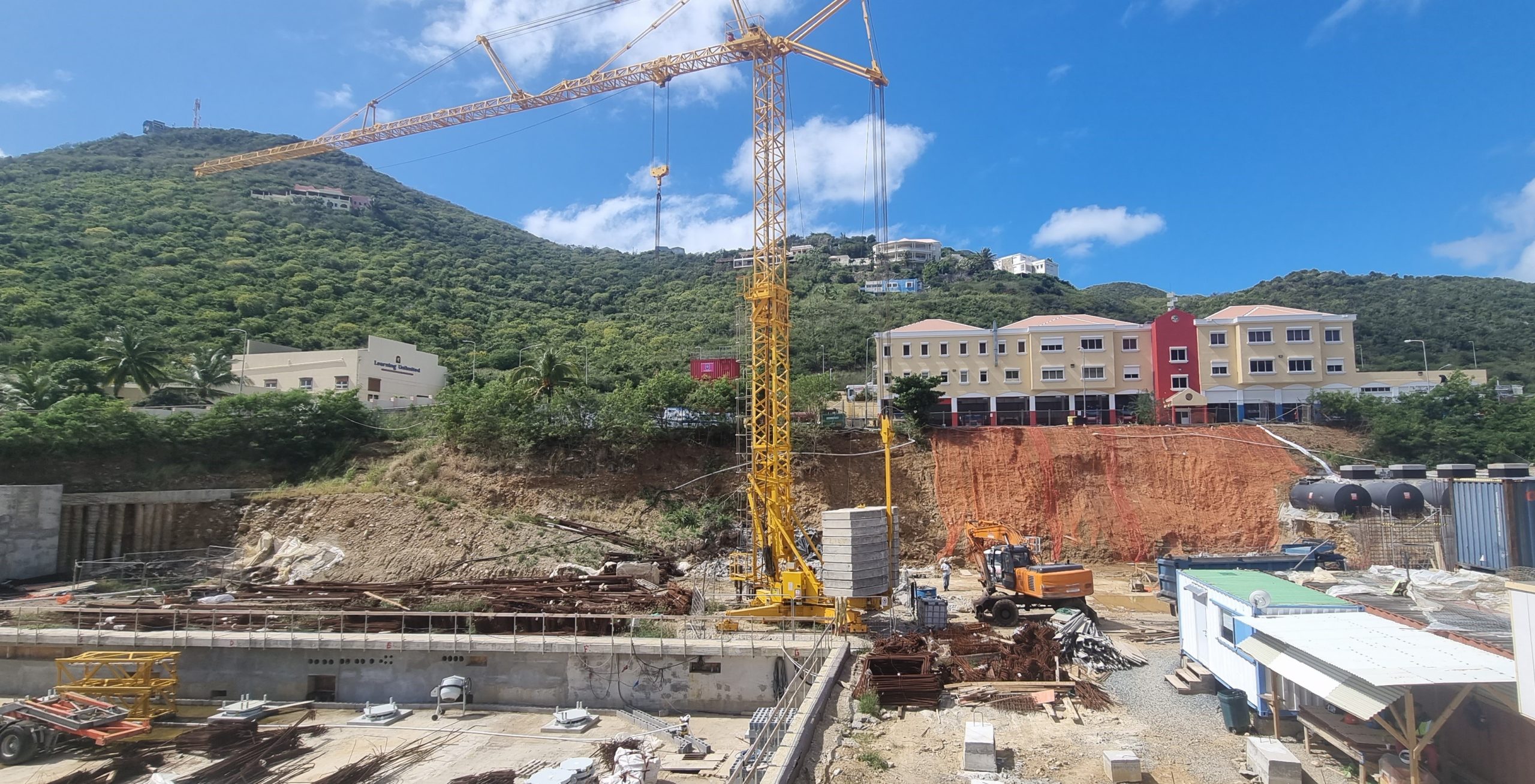Encuentran un trabajador muerto en la construcción de SMGH - SXM IslandTime
