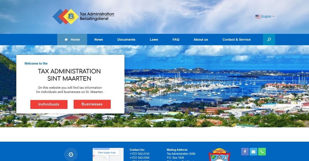 La Administración Tributaria de Sint Maarten presenta un nuevo sitio ...
